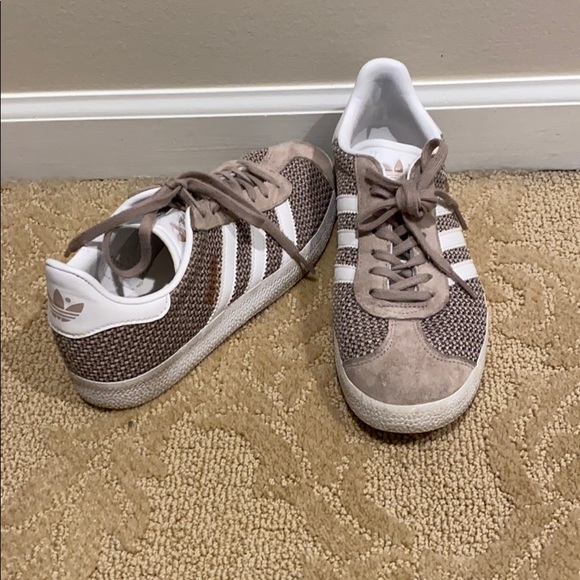adidas | Shoes | Tan Mesh Adidas Sneakers | Poshmark